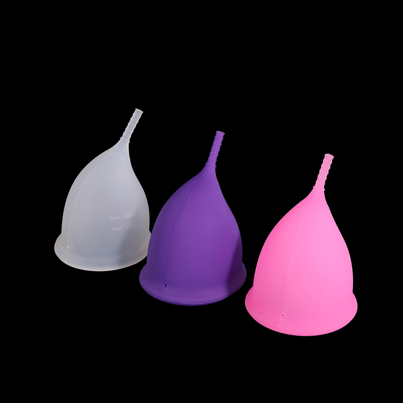 SHENG Silicone Reusable Soft Menstrual Cups Foldable Feminine Hygiene ...