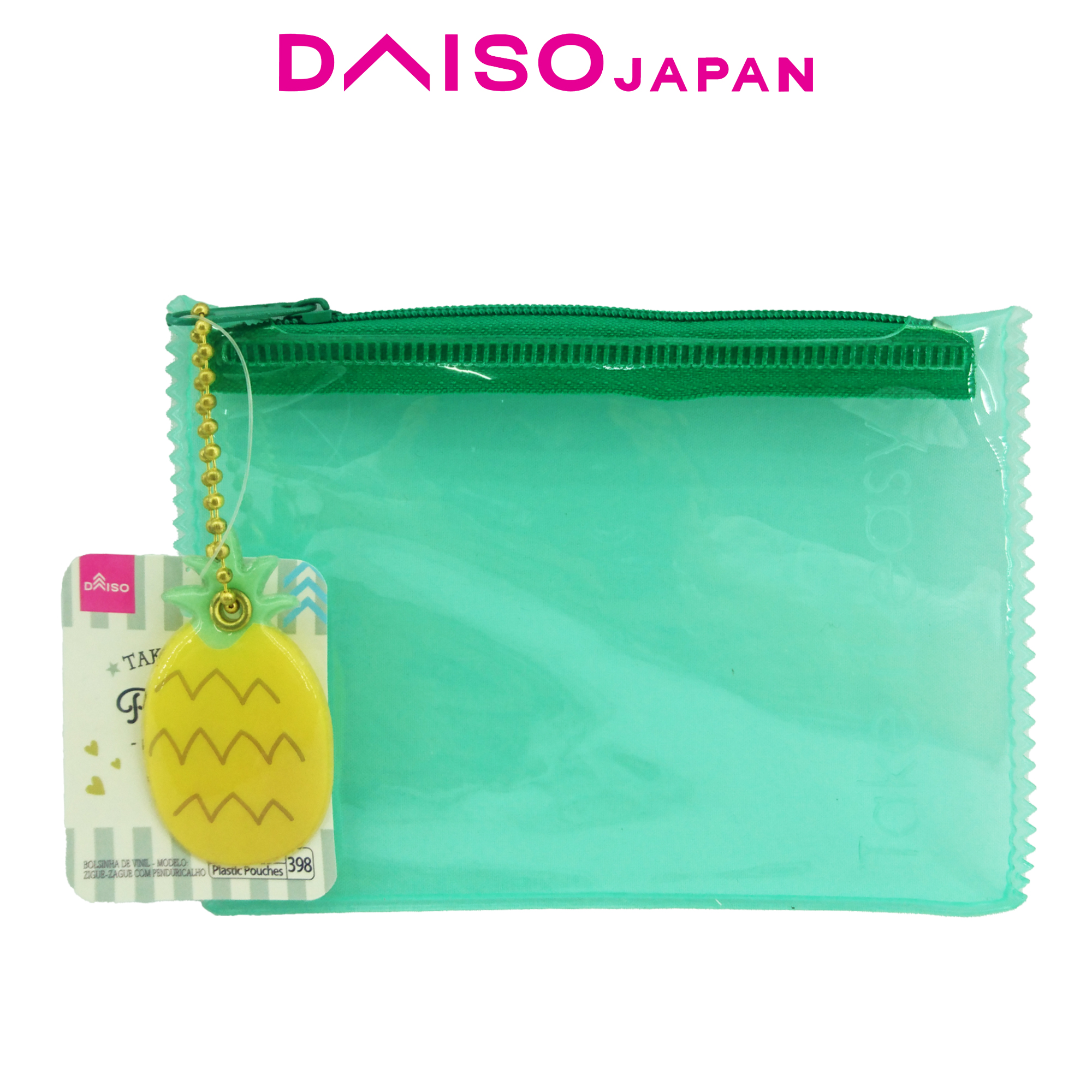 Daiso Vinyl Pouch with Charm | Lazada PH