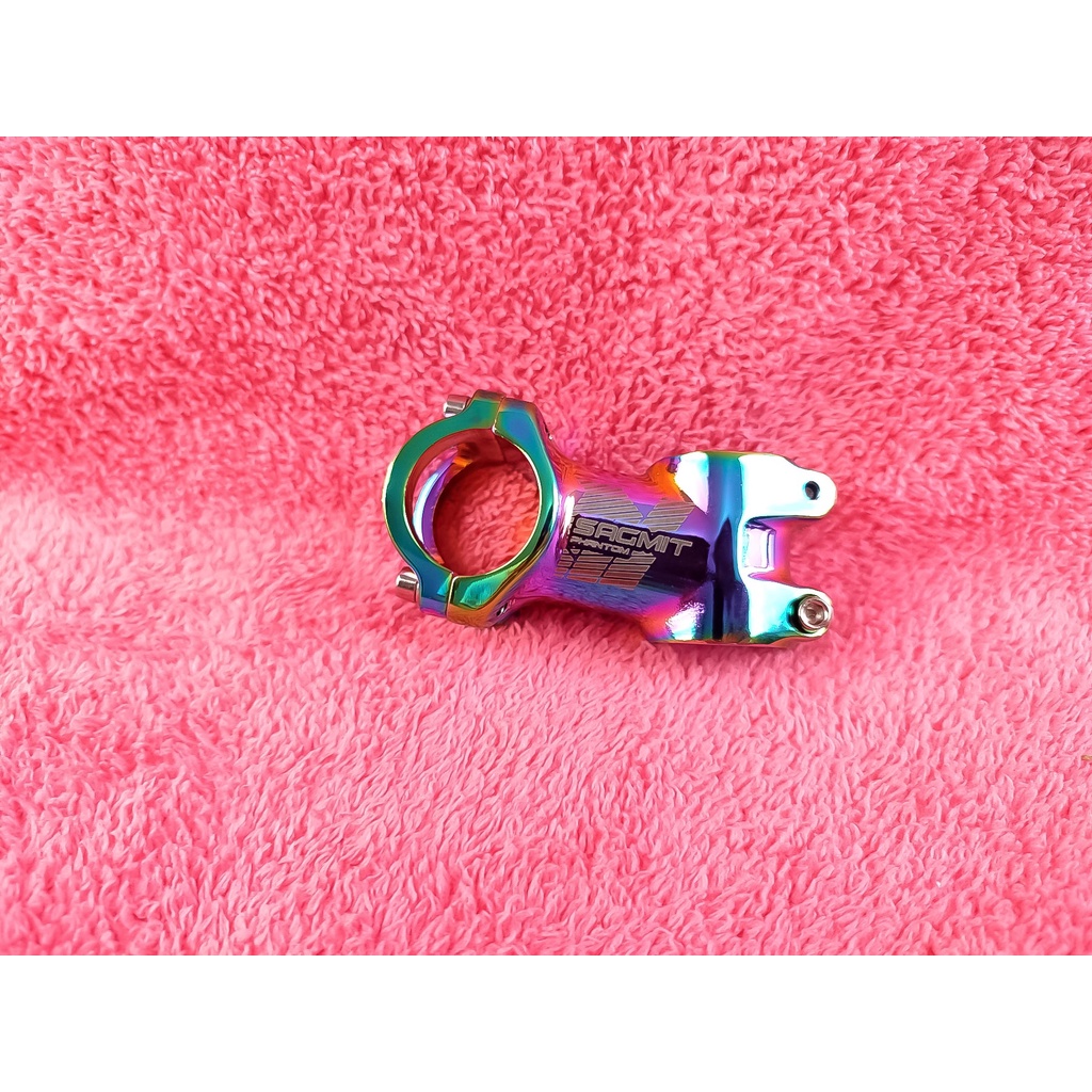 Sagmit Phantom Lightweight Alloy Bicycle Stem Oilslick Mountain Bike ...