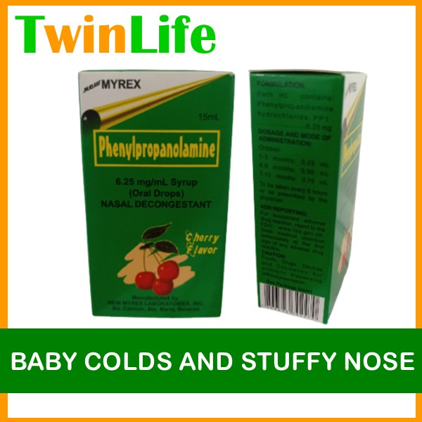 Myrex Nasal Decongestant for Baby 15mL PPA | Lazada PH