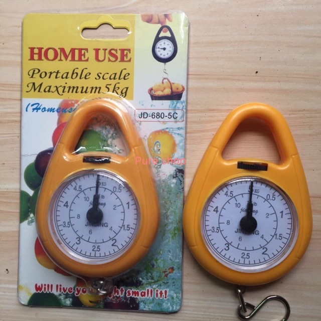 Portable spring scale household portable multi-purpose grocery shopping ...