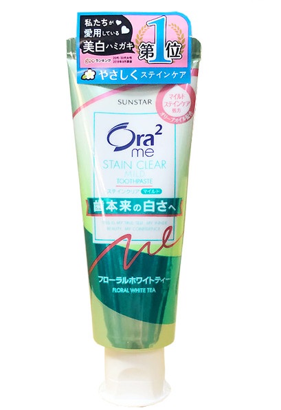 ORA2 Stain Clear Premium Toothpaste Peach Sakura Rose Natural Mint 皓乐齿果 ...