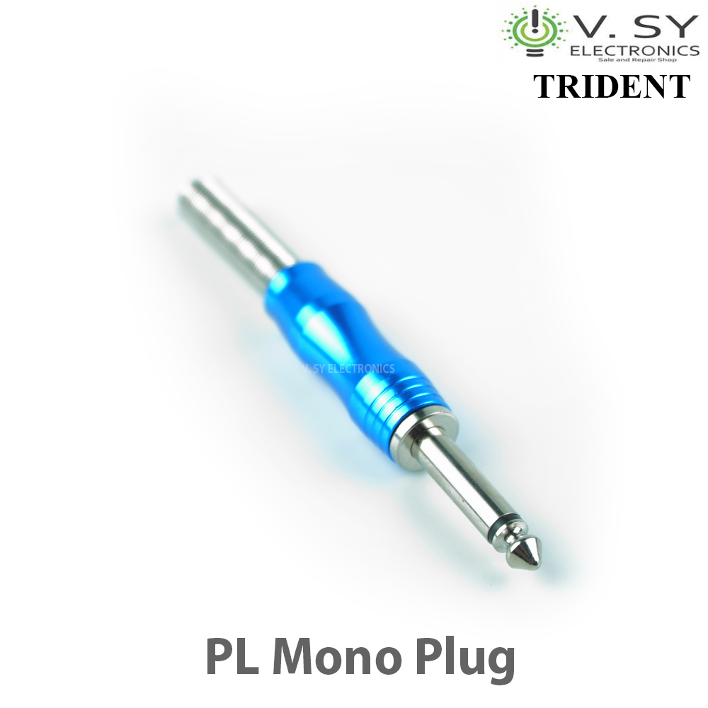 Trident Male PL PL55 Plug Connector Mono Heavy Duty 6.5mm 6.35mm 6.5 6. ...