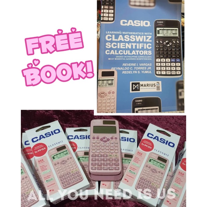 Fv Casio 991ex Fx991ex Fx 991ex Classwiz Pink Lazada Ph