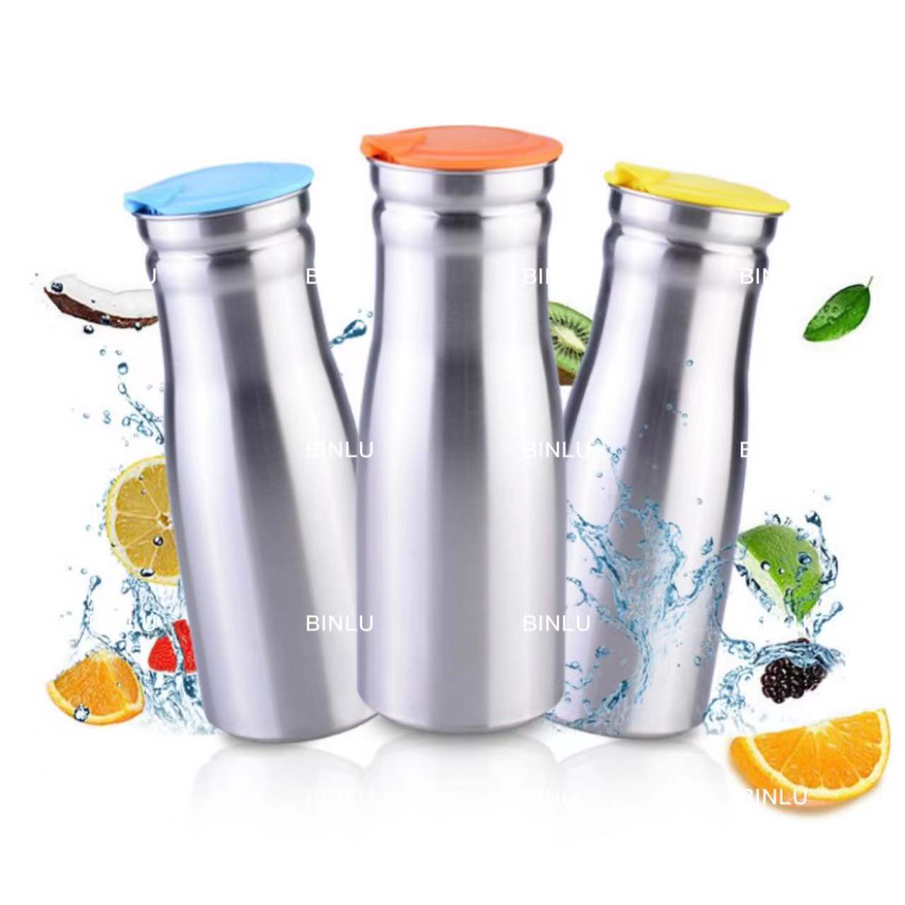 Stainless steel water bottle,kittle,pitcher flask,korean style water ...
