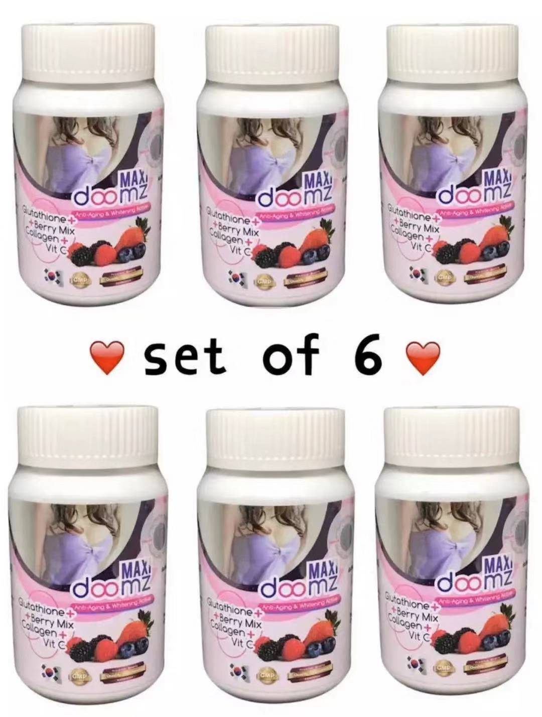 ( set of 6 )Maxi doomz from Thailand 100% Original | Lazada PH