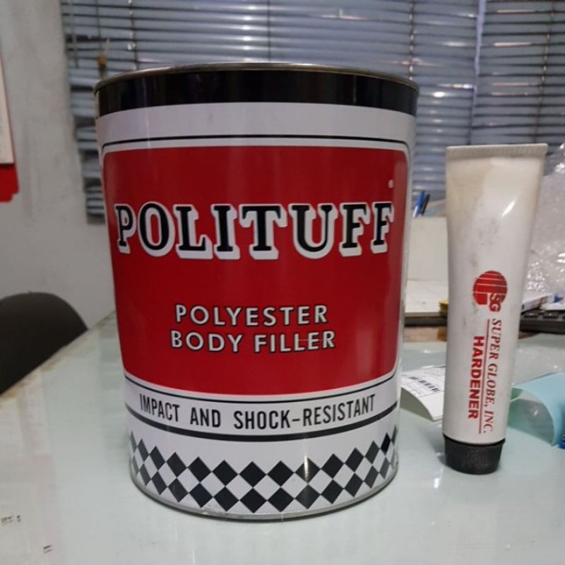 Polituff with Hardener (Polyester Body Filler) | Lazada PH