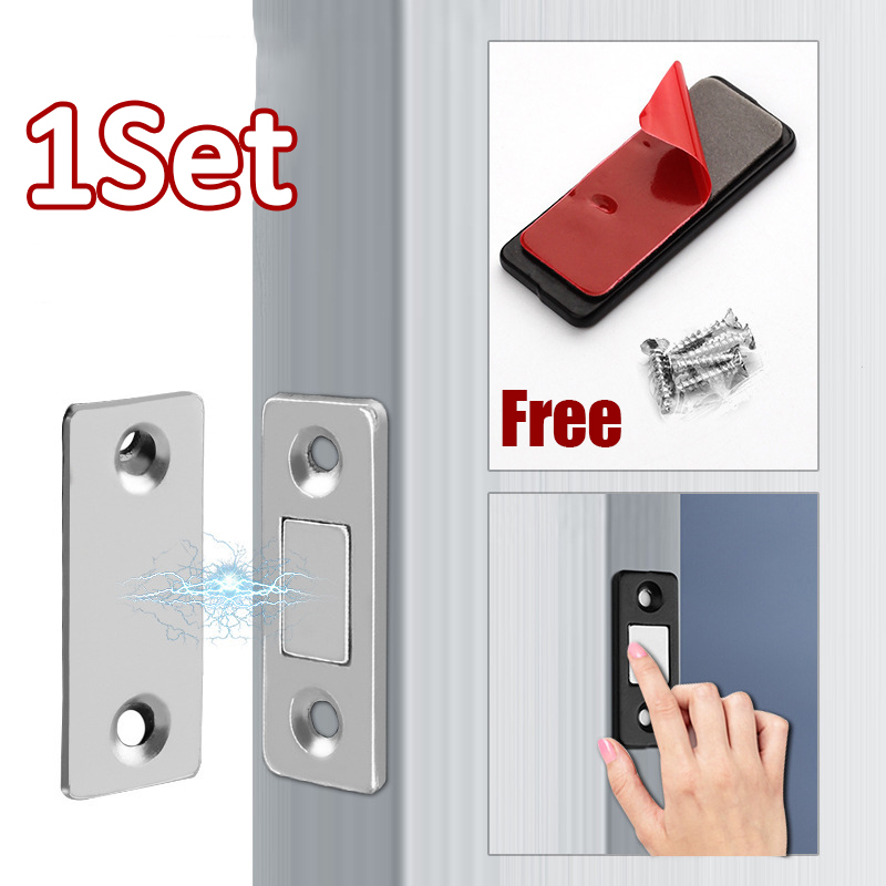 (10 SET) Anti-Rust Strong Door closer automatic Magnetic Stainless Door ...