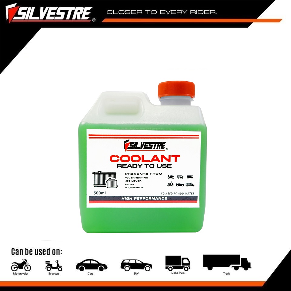 SILVESTRE 500ml Radiator Coolant High Performance Ready to Use Coolant ...