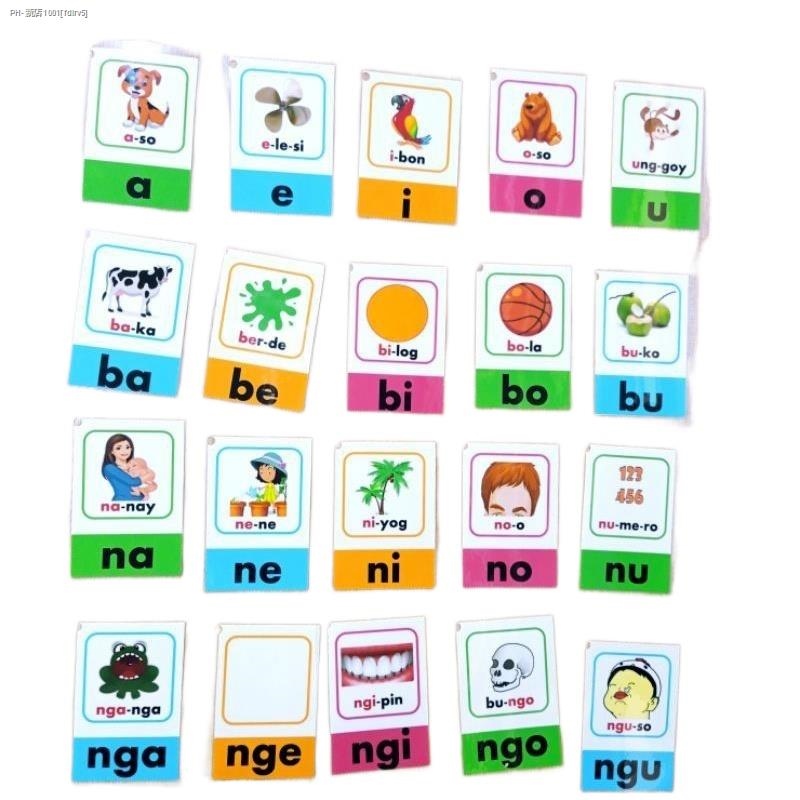 COD Abakada pantig tagalog primary reading laminated educational ...