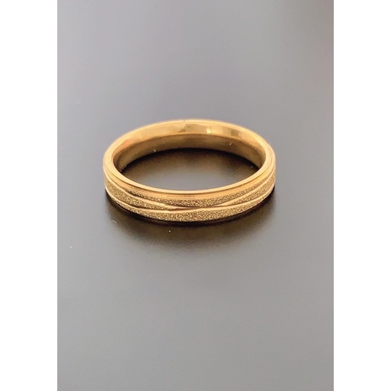 Manila Spot Couple ring stainless gold wedding jewelry(1pcs) | Lazada PH