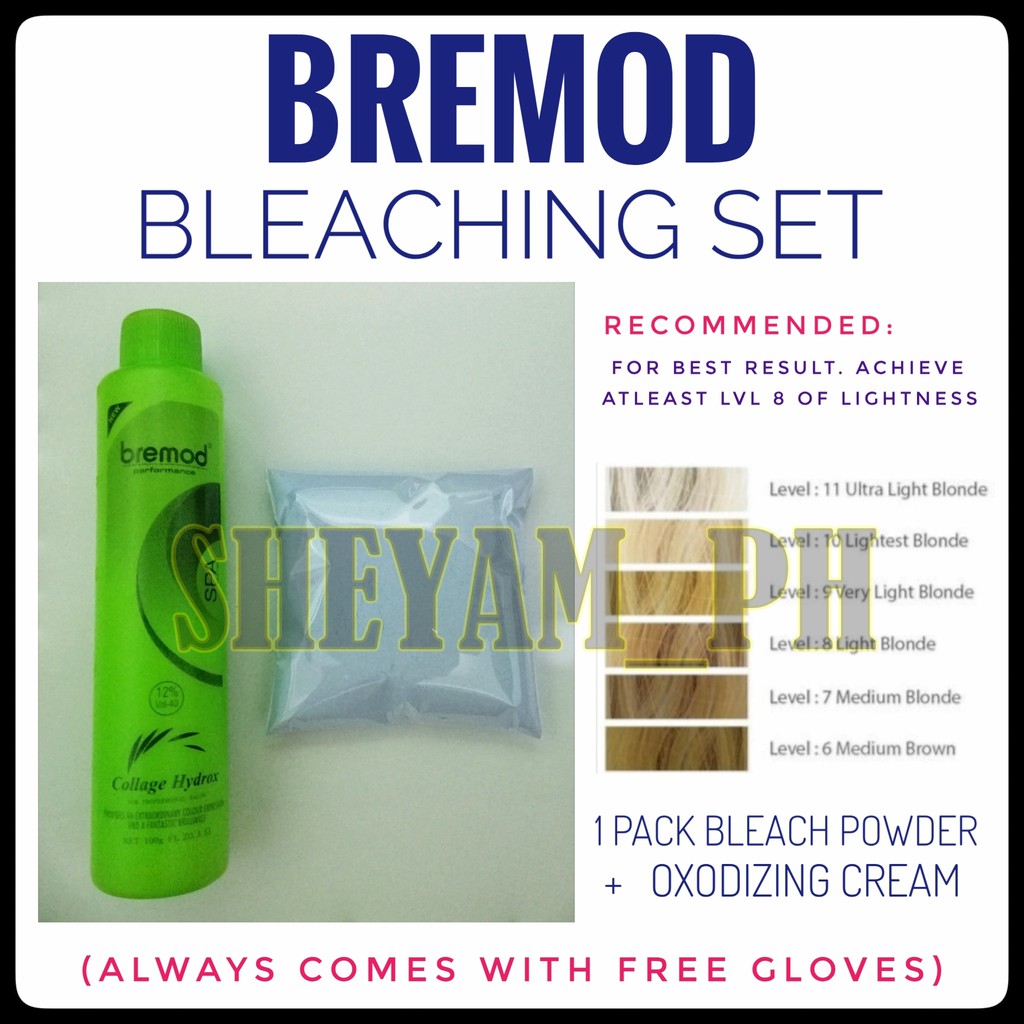 BREMOD 8.16 ASH GRAY HAIR COLOR - SET - WITH OXIDIZINGDEVELOPING CREAM ...