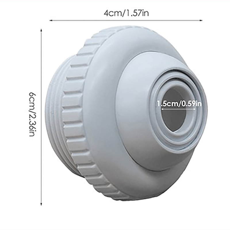3/4-Inch Pool Jet Nozzles Directional Flow Inlet Fitting Swimming Pool ...