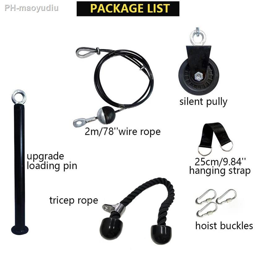 【Time-limited Promotion+Local Shipment】Fitness DIY Pulley Cable Machine ...