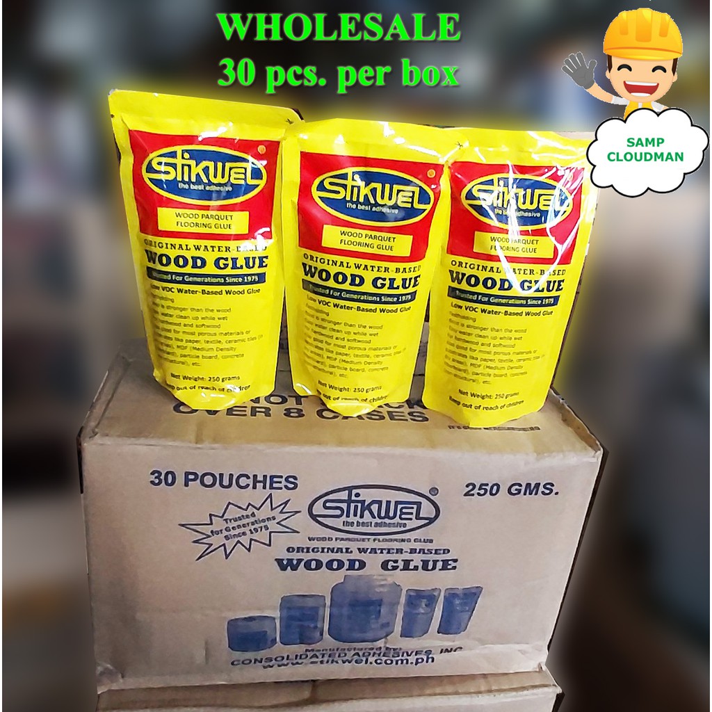 Wholesale Stikwel Wood Glue 250g Pouch 30 Pieces per Box Flooring Glue ...