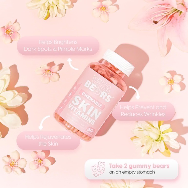 Vitabears Gummies Chewable Skin Vitamins | Lazada PH