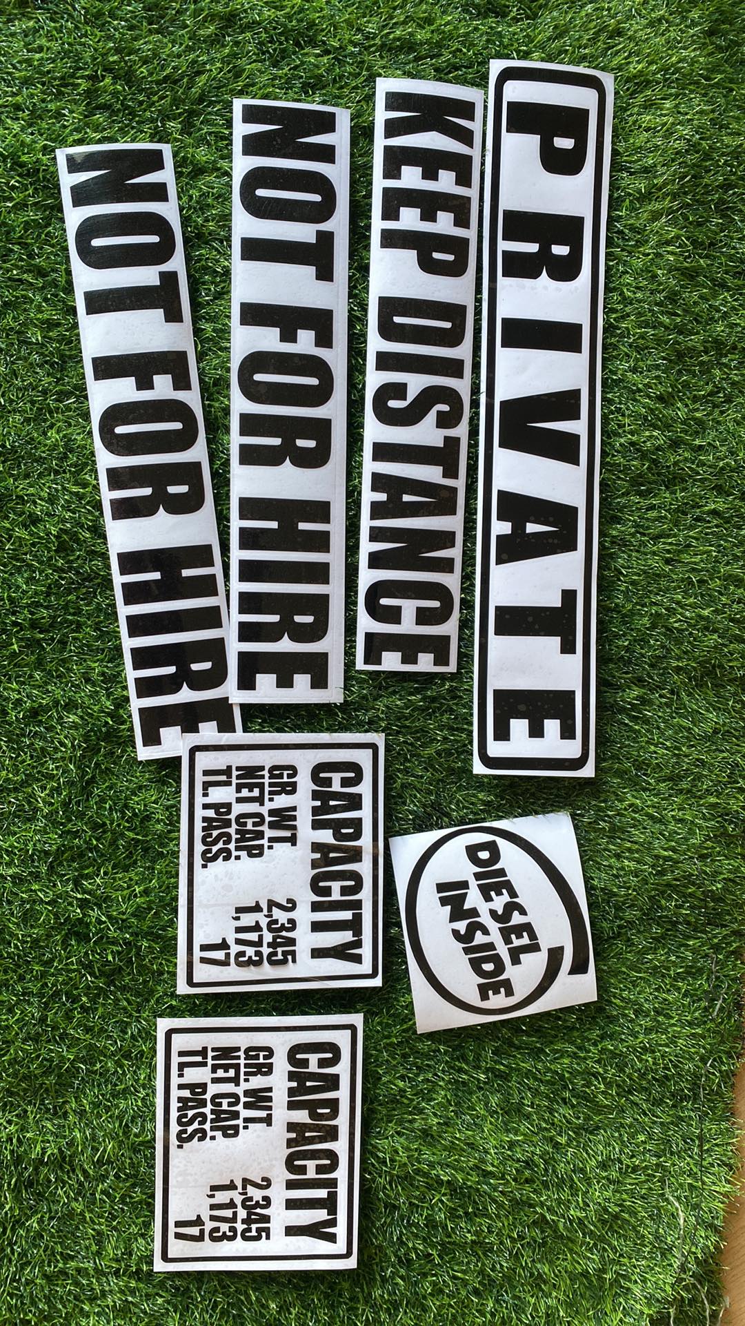 L300 LTFRB Capacity Decals Sticker | Lazada PH