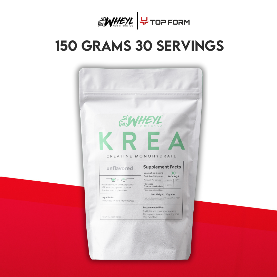 Krea Creatine 150g & 300g (30 servings & 60 servings) by Wheyl ...