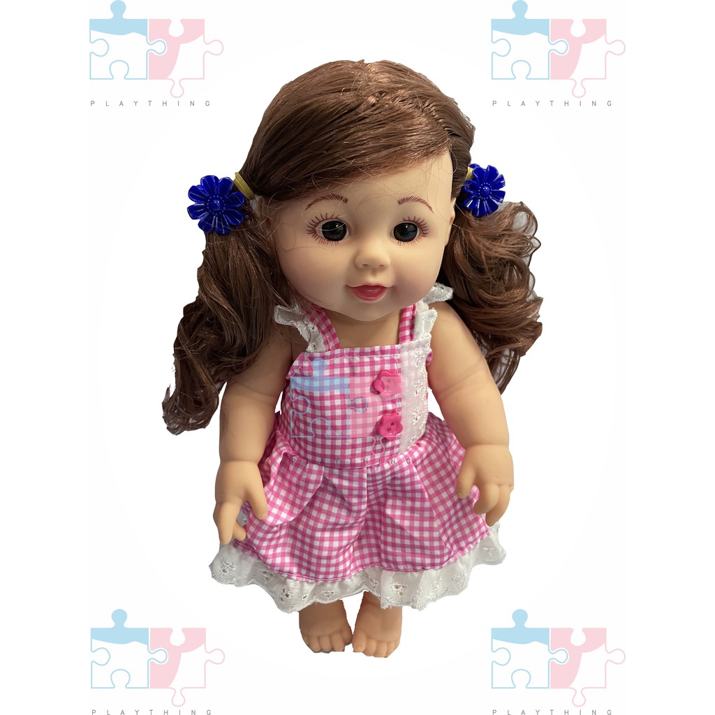Cute Baby Doll with Sounds Rubber Dolls Manika Toy Toys | Lazada PH