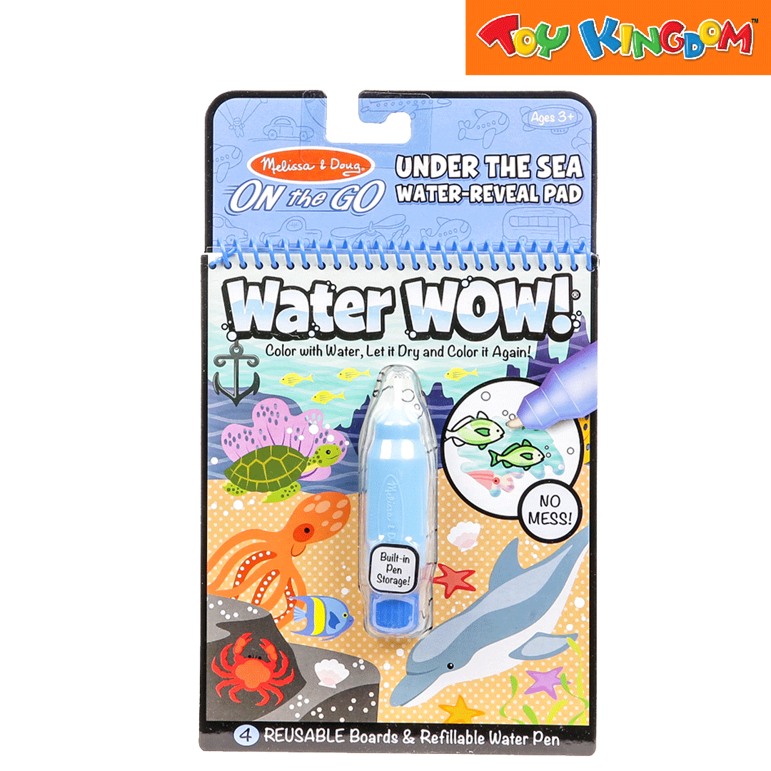 Melissa & Doug Water Wow! Under The Sea Water-Reveal Pad | Lazada PH