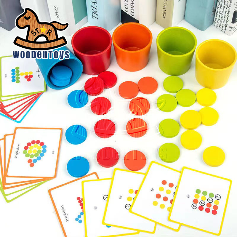 Sorting Cup Preschool Learning Activities for Math Color Sorting ...