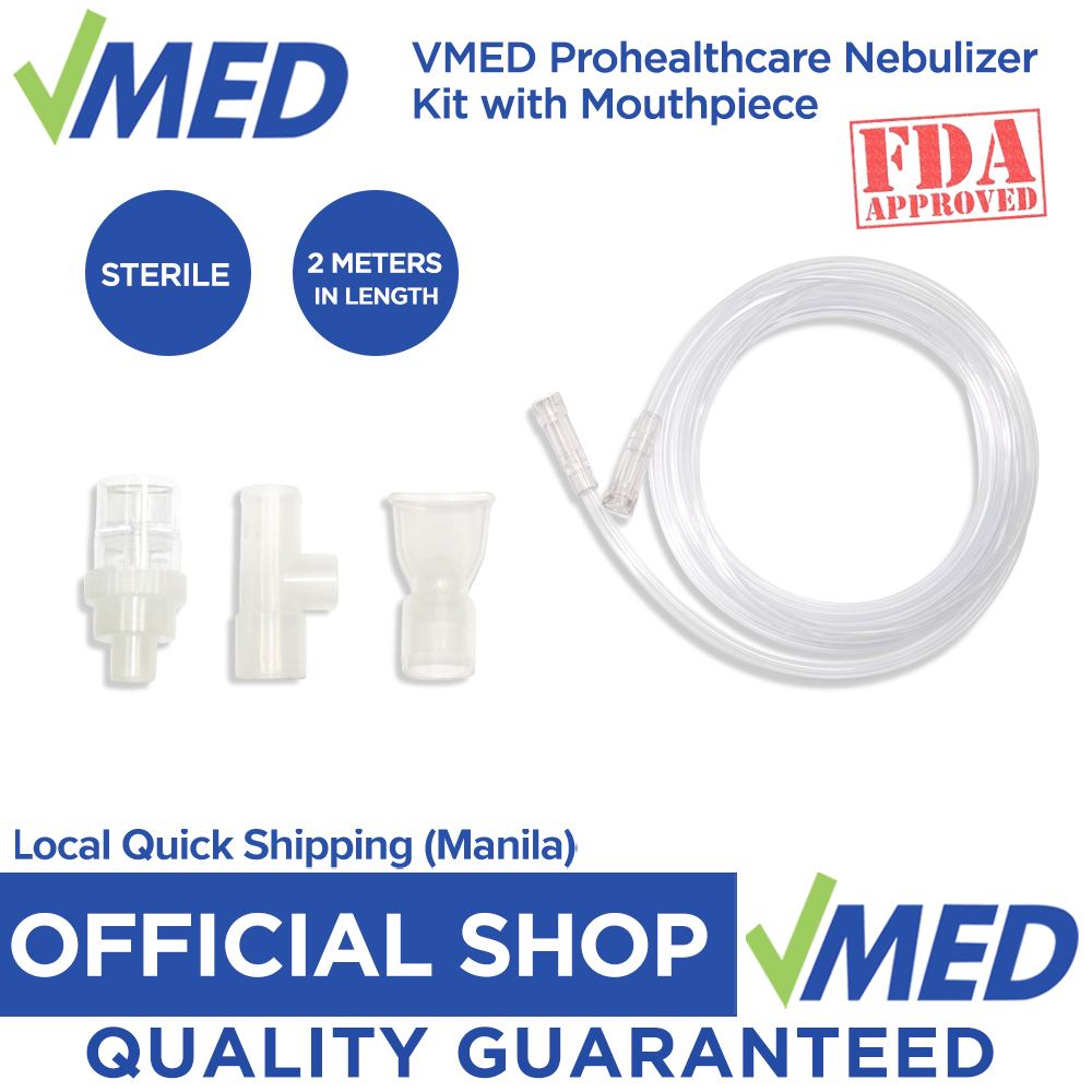 VMED Prohealthcare Sterile Nebulizer Kit with Mouthpiece | Lazada PH