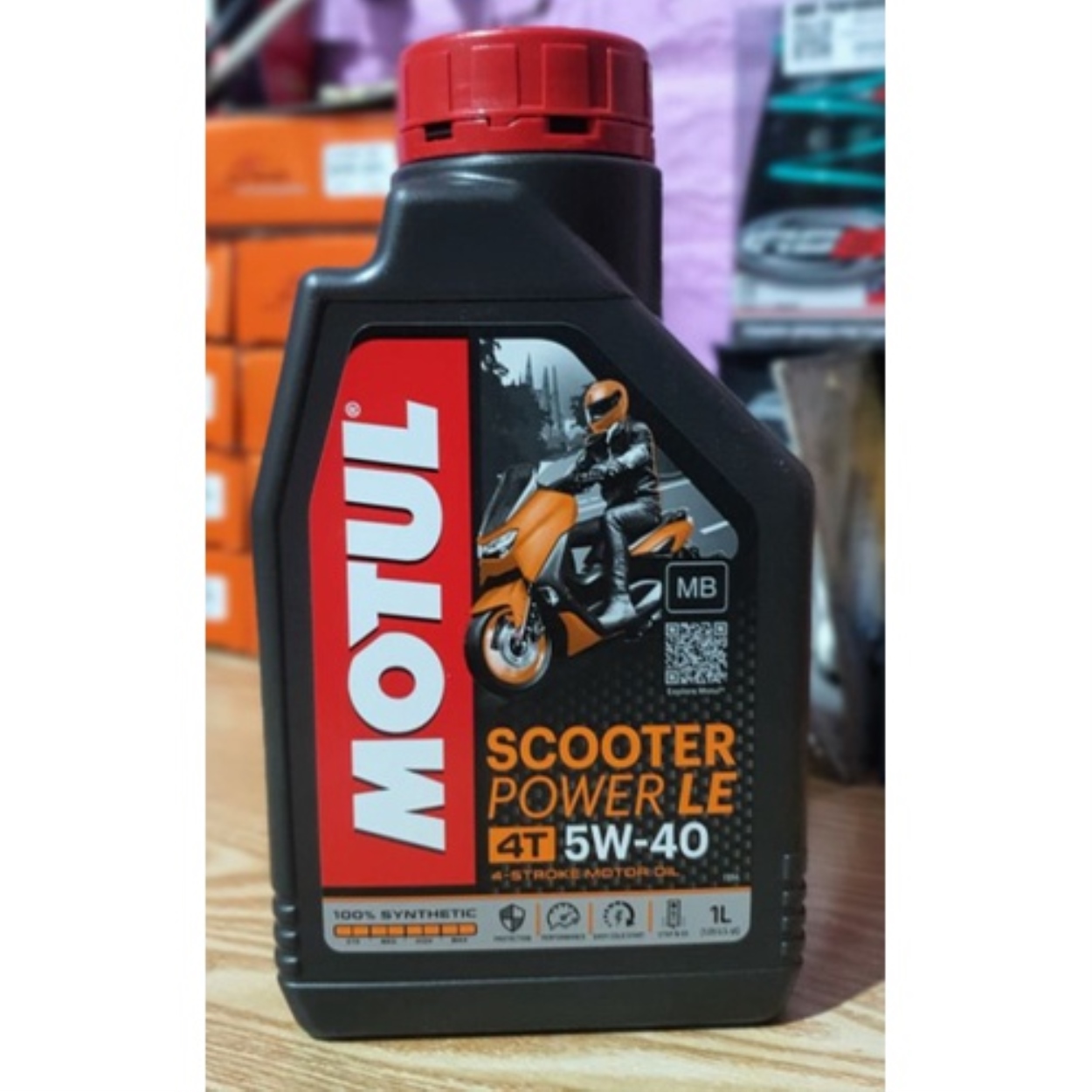 MOTUL 4T SCOOTER POWER LE 100 SYNTHETIC ( Now in a NEW Packaging ...