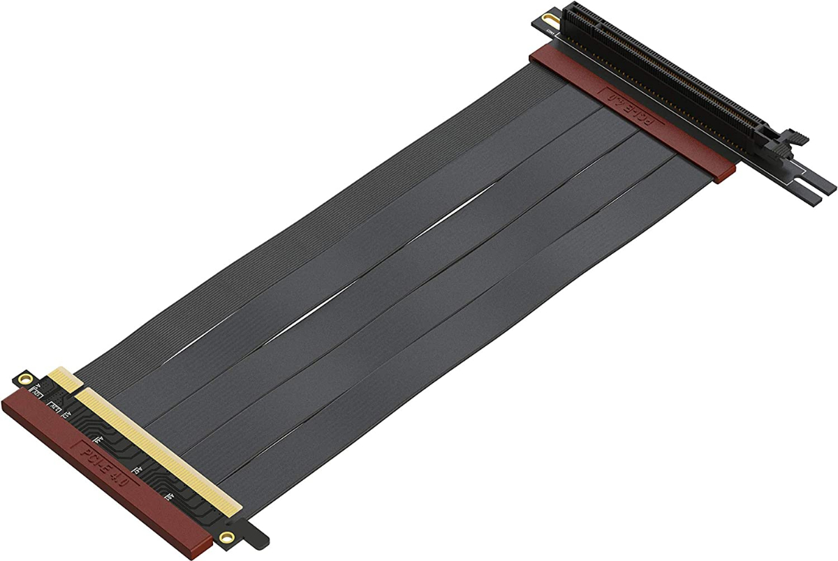 LINKUP - Ultra PCIe 4.0 X16 Riser Cable [RTX3090ti RX6950XT x570 Z690 ...