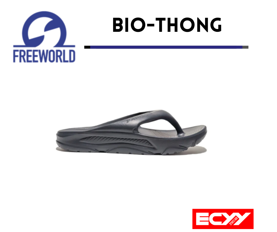 FREEWORLD Bio-Thong Charcoal Recovery Slippers | Lazada PH