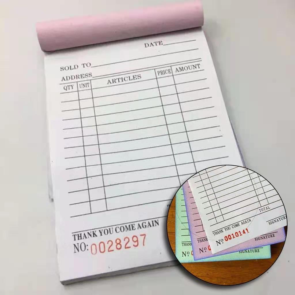 Carbonless Copy Paper Receipt （10 Books/1 Set） | Lazada PH