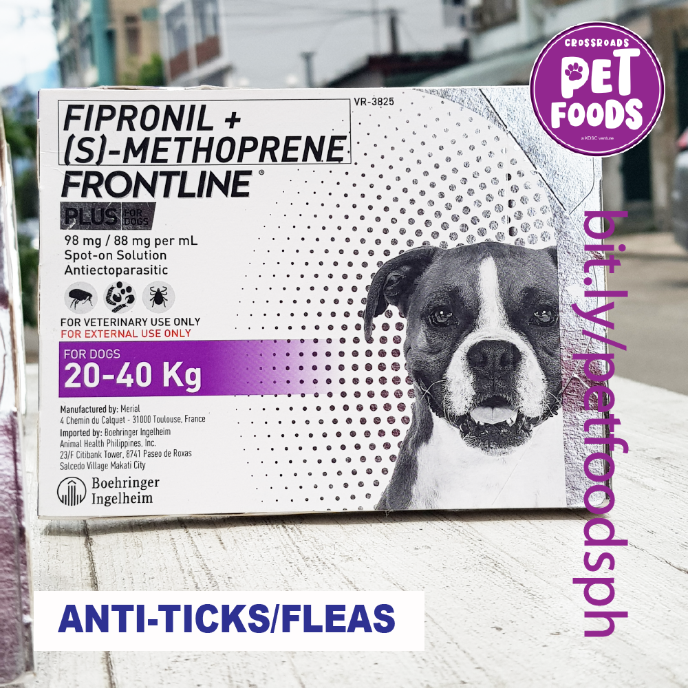 FRONTLINE PLUS /FIPRONIL [S] - METHOPRENE/ 3 VIALS SPOT ON SOLUTION ...