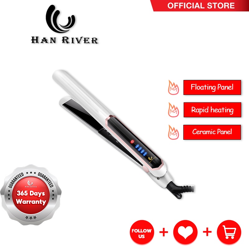 HAN RIVER Hair Straightener HRJFB03 Curling Iron 2IN1 Mini Hair Curler ...