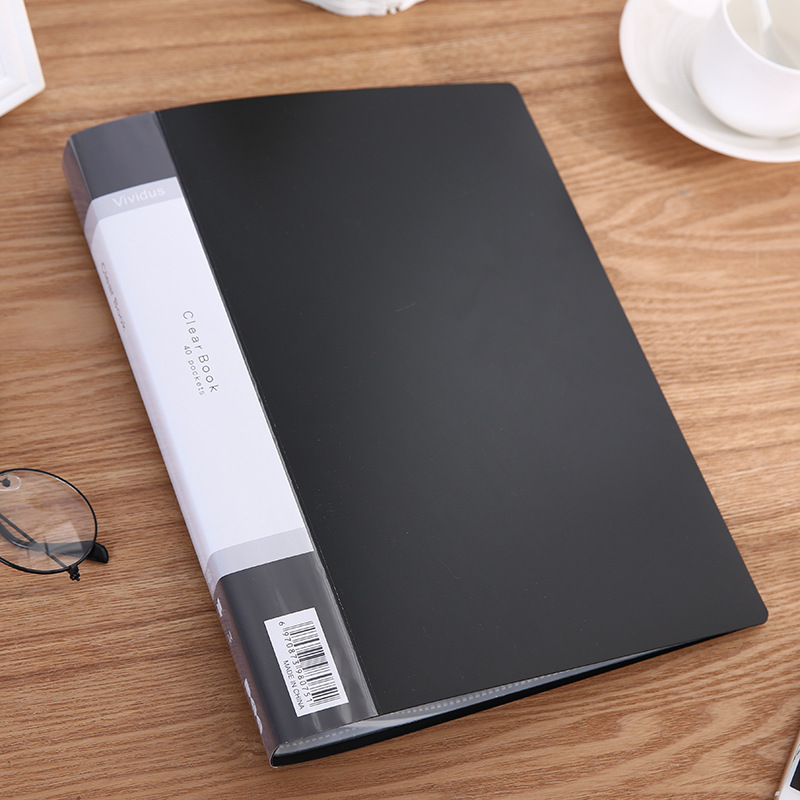 Display Book Clearbook Non-Refillable Document Clearbook FC/Long 20/30 ...
