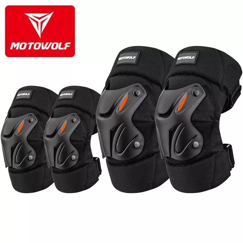 Original MOTOWOLF Unisex Motorcycle Knee & Elbow Pads Protect Gears ...