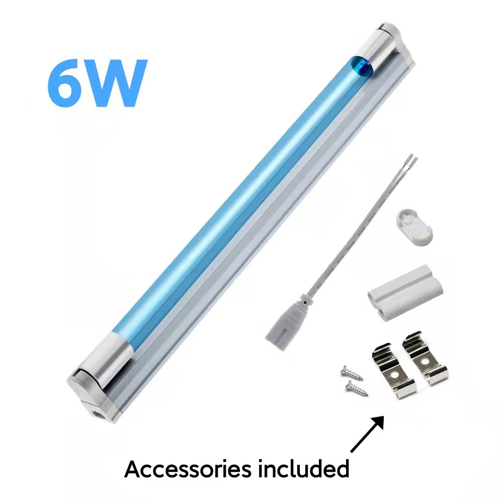 T5 T8 uv sterilizer light UVC Ozone UV Germicidal Lamp 8W 15W LED Tube ...