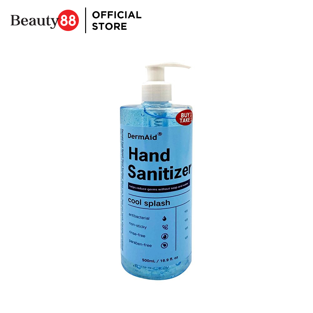 Dermaid Antibac Hand Sanitizer 500ml B1T1 - Cool Splash | Lazada PH