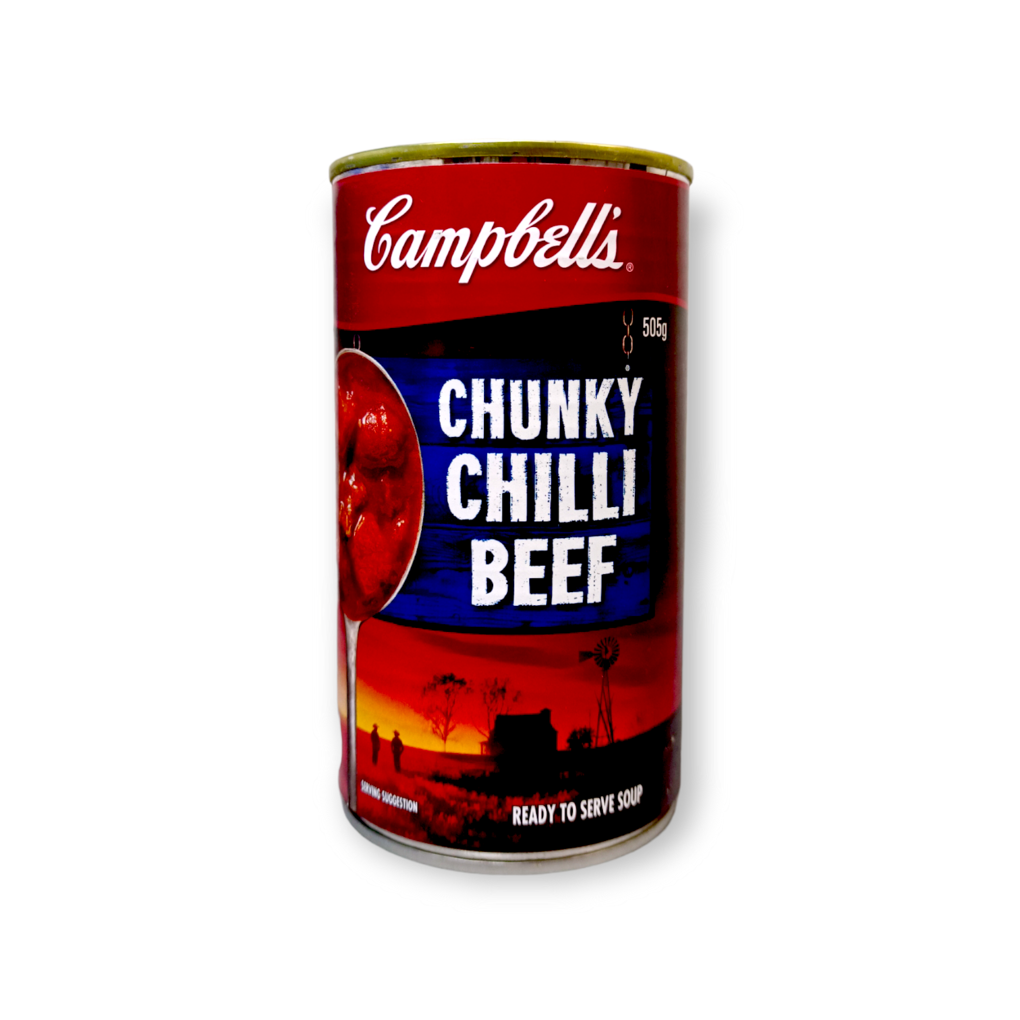 (Australia) Campbell's Chunky Chilli Beef. Ready to Serve Soup. 505 ...