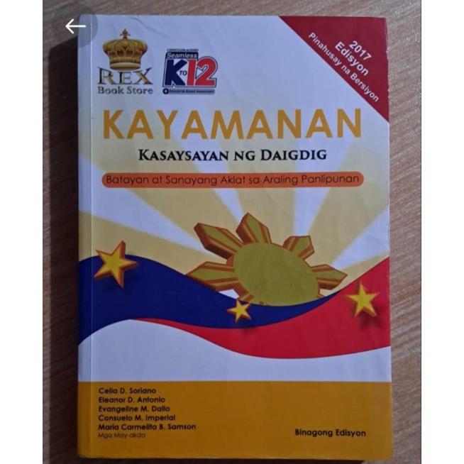 Kayamanan Araling Panlipunan 7 to 10 pub preloved | Lazada PH