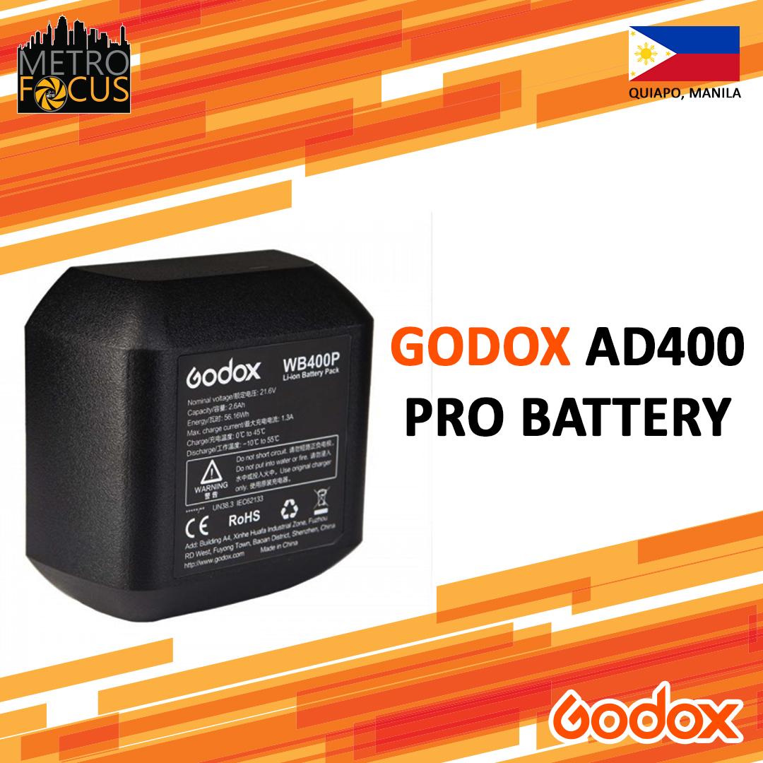Godox WB400P Li-Ion Battery for AD400Pro Flash Head | Lazada PH