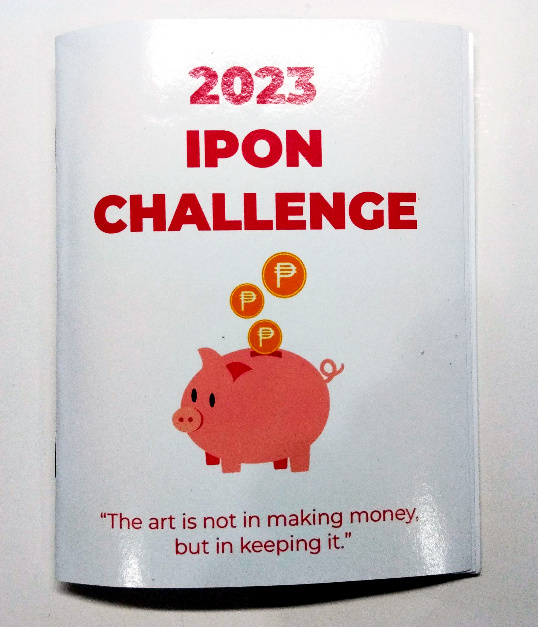 Savings / ipon Challenge Booklet | Lazada PH