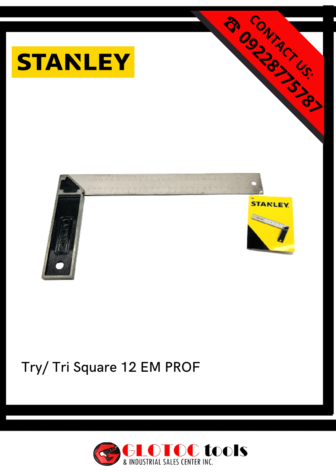 STANLEY Try/ Tri Square 12 EM PROF | Lazada PH