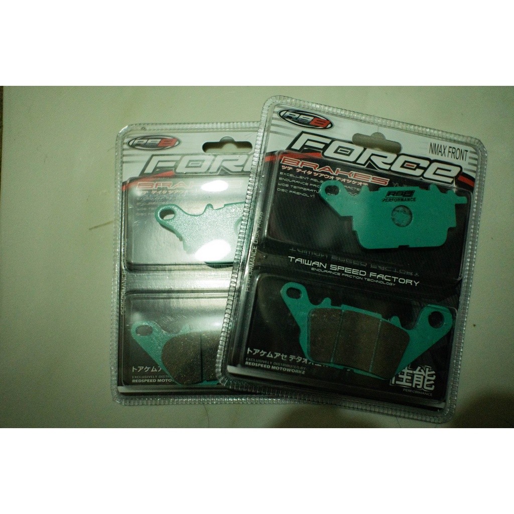 RS8 brake pads set (Front and rear for NMAX, HONDA ADV, HONDA PCX ...