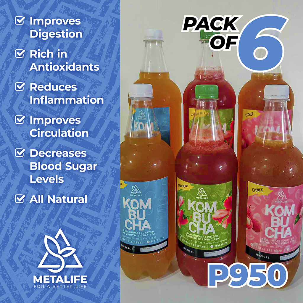 Metalife Kombucha/Kombucha Tea/Probiotic drink/Fermented Black tea ...