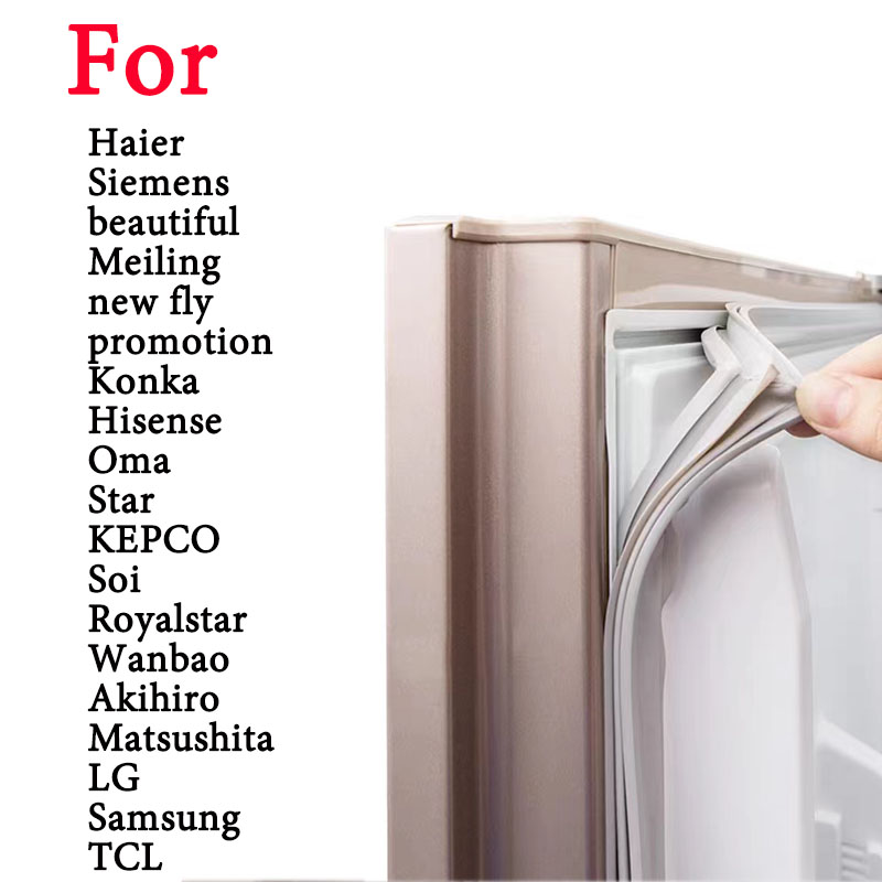 Refrigerator door rubber strip magnetic seal strip refrigerator seal ...