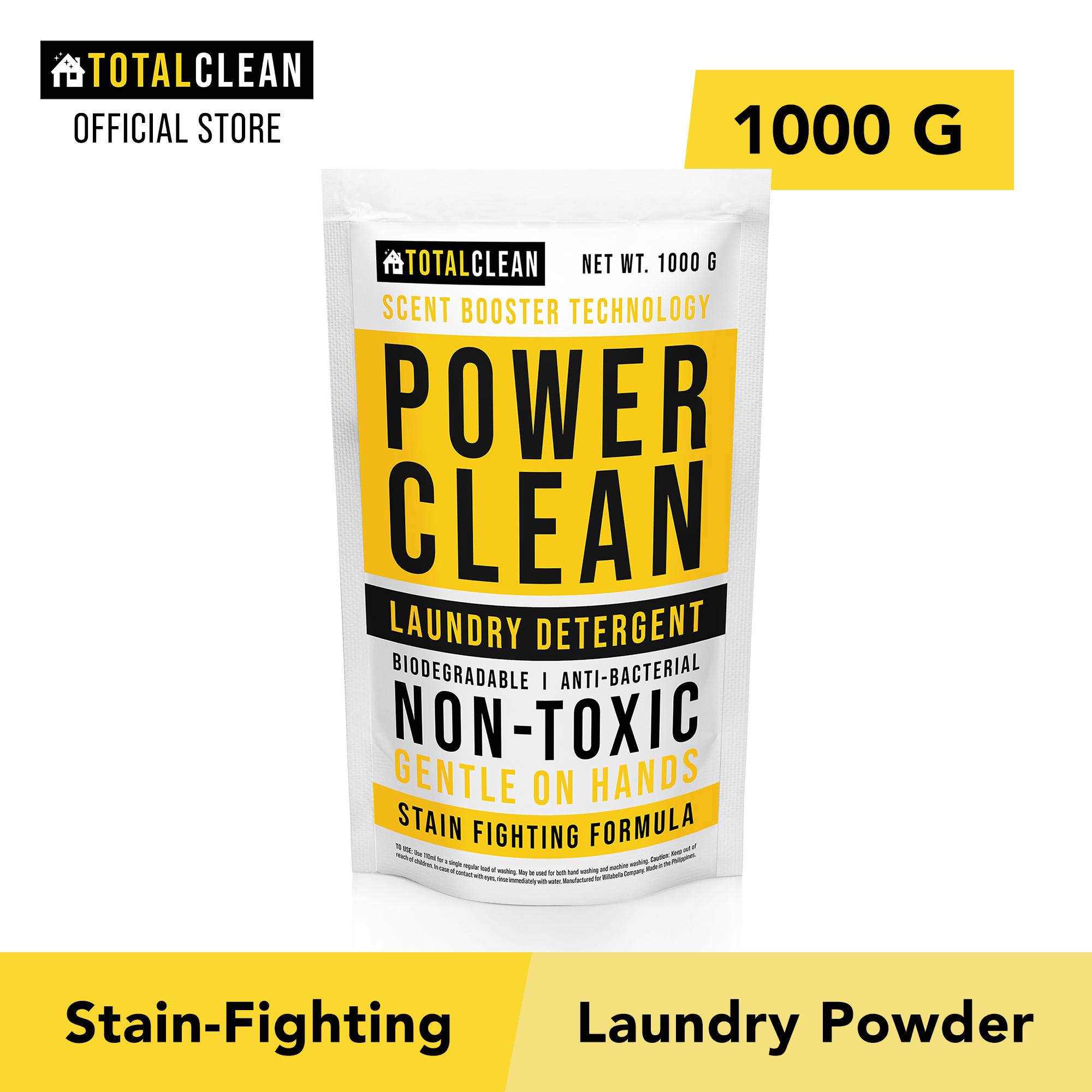Total Clean Laundry Detergent 1000g | Lazada PH
