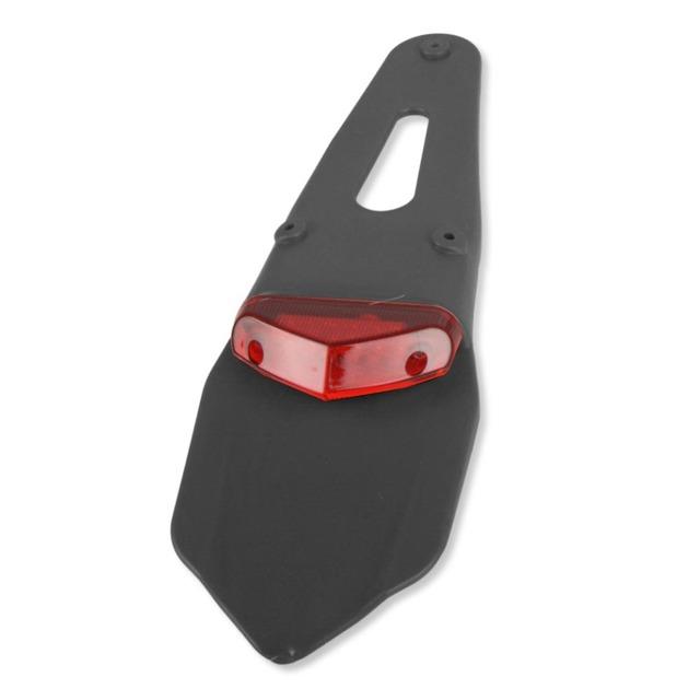 Motorcycle Tail Light Enduro Dirt Bike Rear Fender Brake Stop turn ...