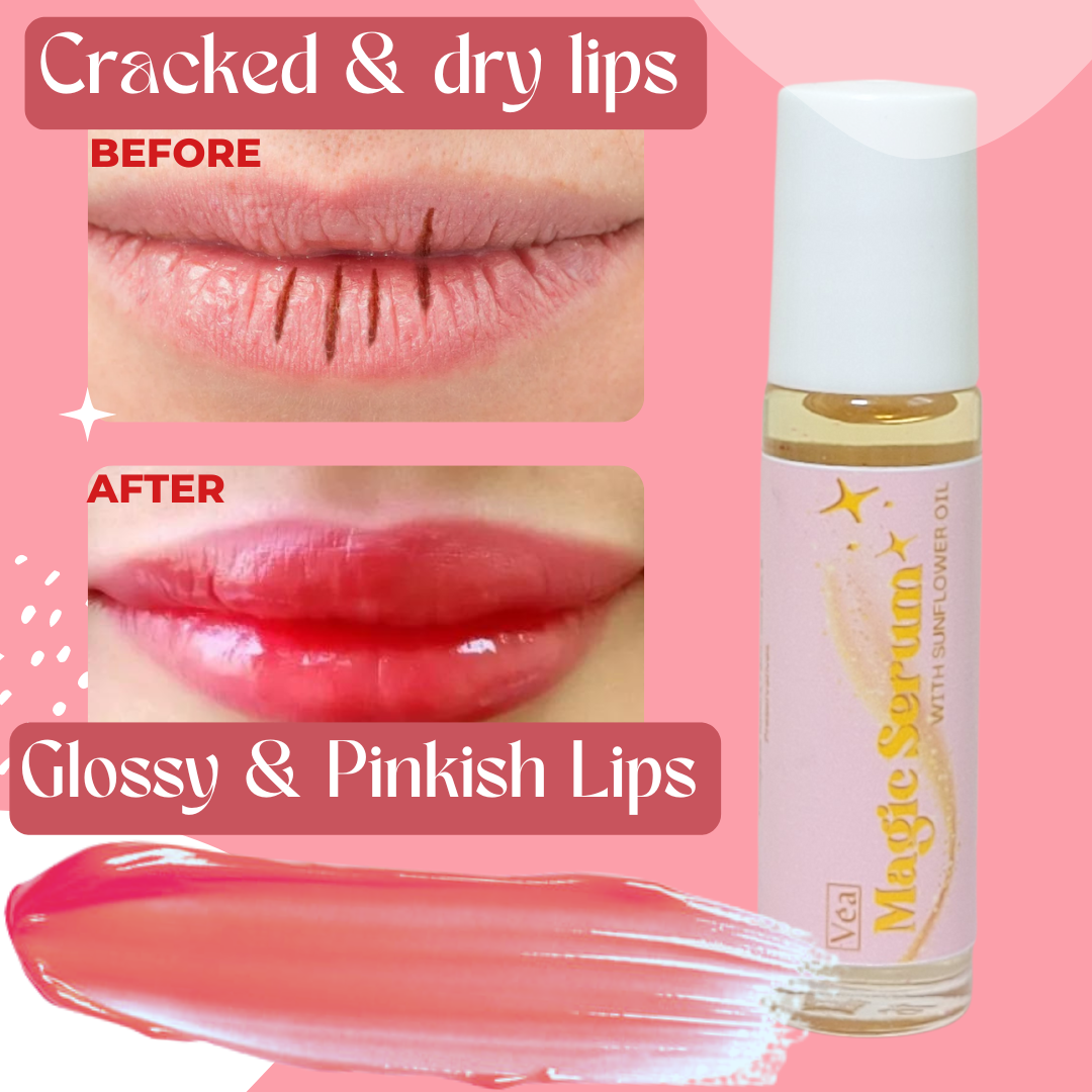 VEA Liptint Magic Lip and Cheek Tint Serum with Sunflower Oil 10ml ...