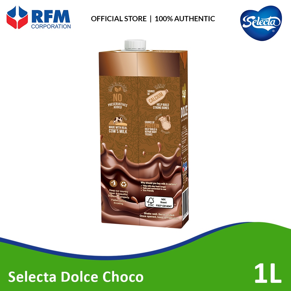 Selecta Dolce Chocolate Milk Drink 1L | Lazada PH