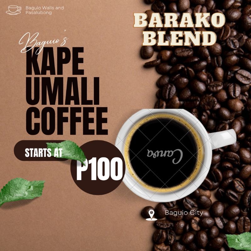 Delicious Baguio Kape Umali Barako Blend Coffee | Lazada PH