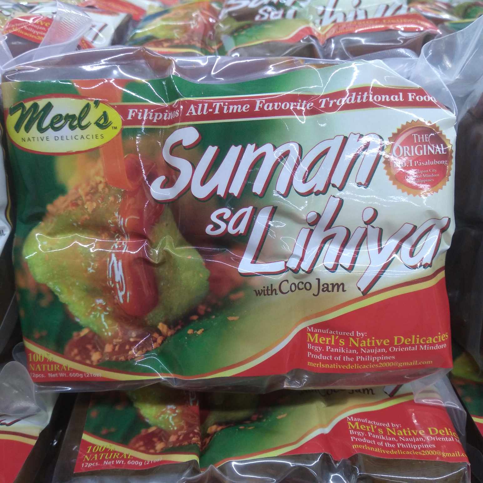 Merl's Suman sa Lihiya with Coco Jam Authentic Native Pasalubong ...